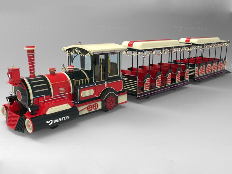 What Materials are Used in Trackless Train Rides For Sale?